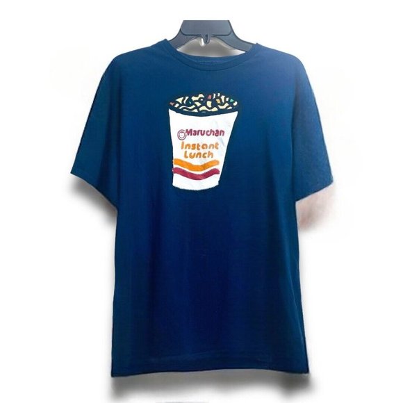 Maruchan | Shirts | Maruchan Instant Lunch Ramen Noodle Navy Blue ...